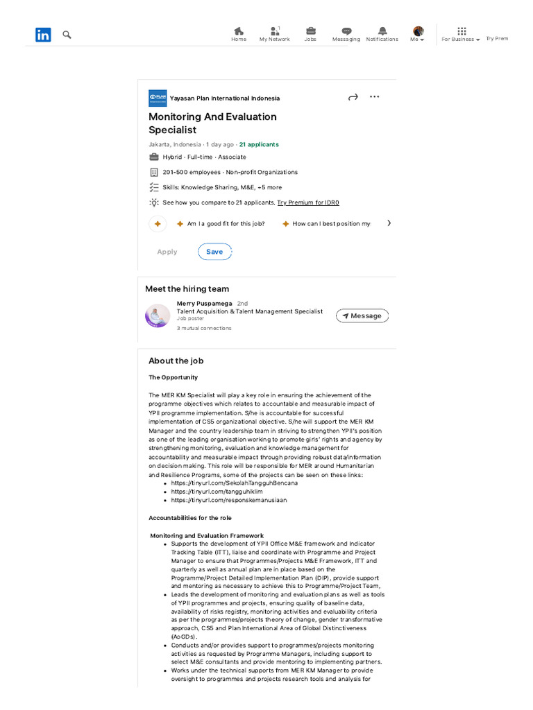 MEL Plan | PDF | Methodology | Mentorship