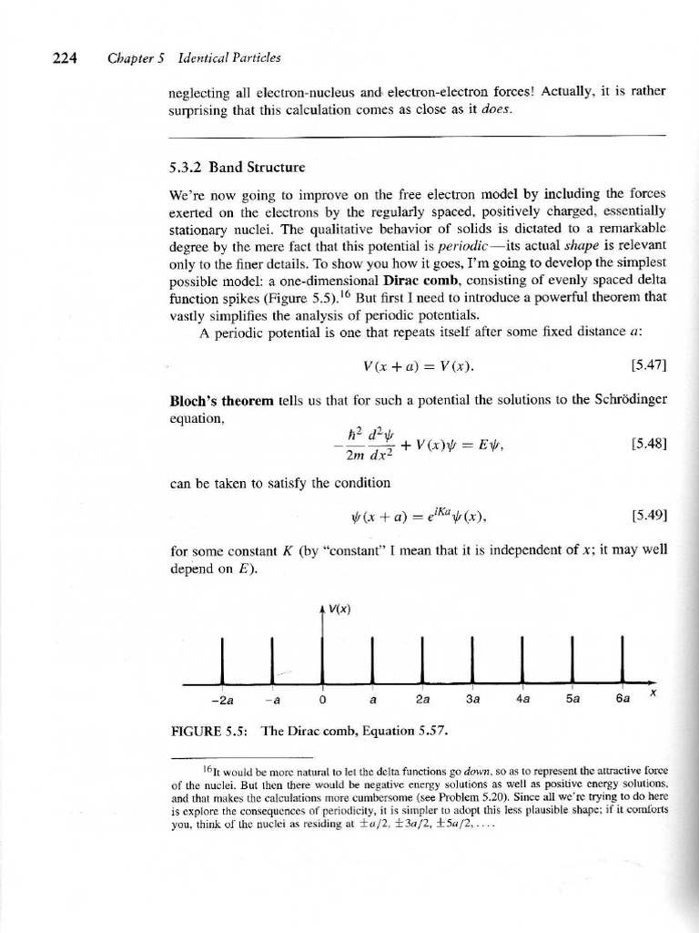 Sólidos Cristalinos, Teoría de Bandas Permitidas y Prohibidas (DJ ...