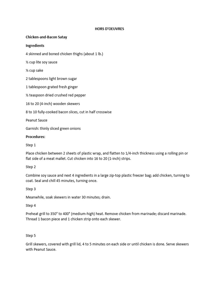 Quantity Cookery Assignment | PDF | Teaspoon | Grilling