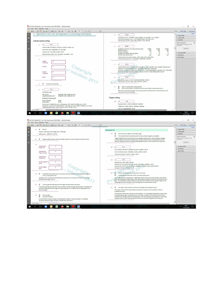 Ans+1st Intuition | PDF