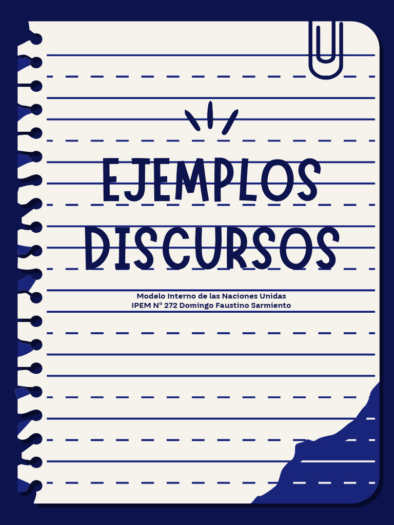 Modelos de Discursos | PDF