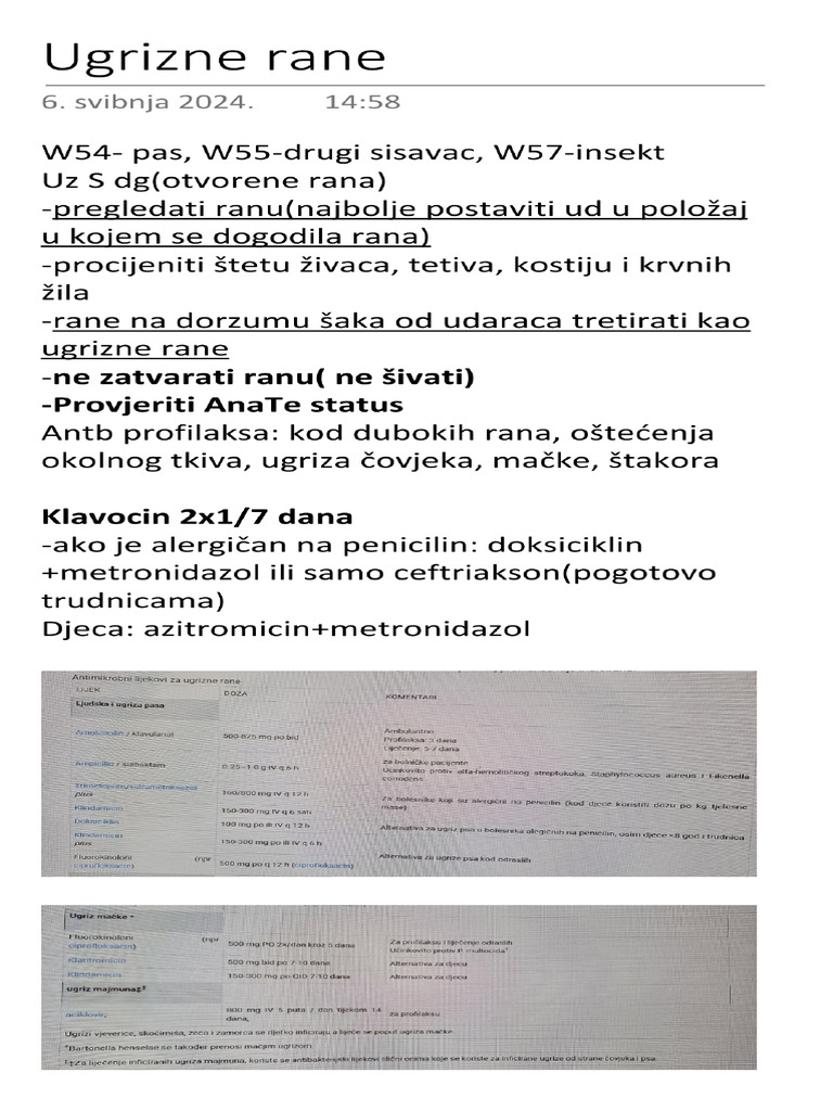 Ugrizne Rane | PDF