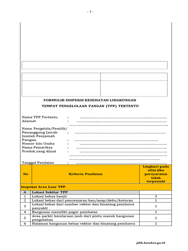 Permenkes 14 Tahun 2021 Standar Kegiatan Usaha Dan Produk ...