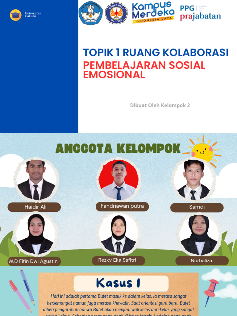 Ruang Kolaborasi Kelompok 2 Pembelajaran Sosial Emosional | PDF | Karier & Perkembangan