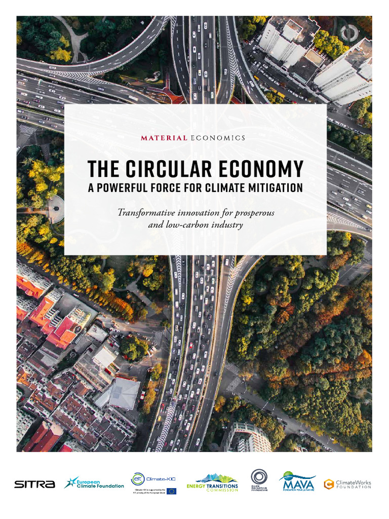 Material Economics Circular Economy | PDF | Climate Change Mitigation ...