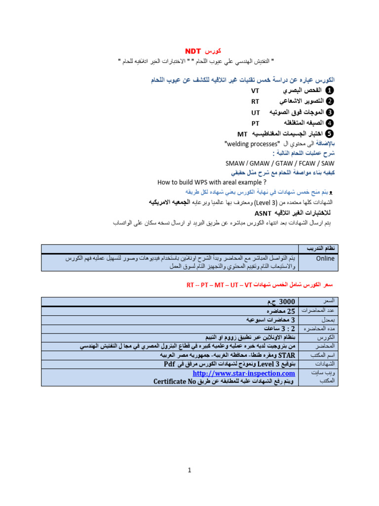 NDT Level 2 2024 | PDF
