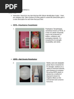 Understanding Resin Identification Codes | PDF | Plastic | Polymers