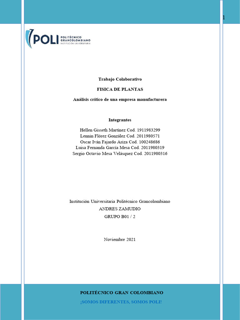 FISICA DE PLANTAS 3ra Entrega Semana 7 | PDF | Renault