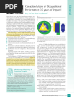 Copm Model | PDF | Occupational Therapy | Psychotherapy