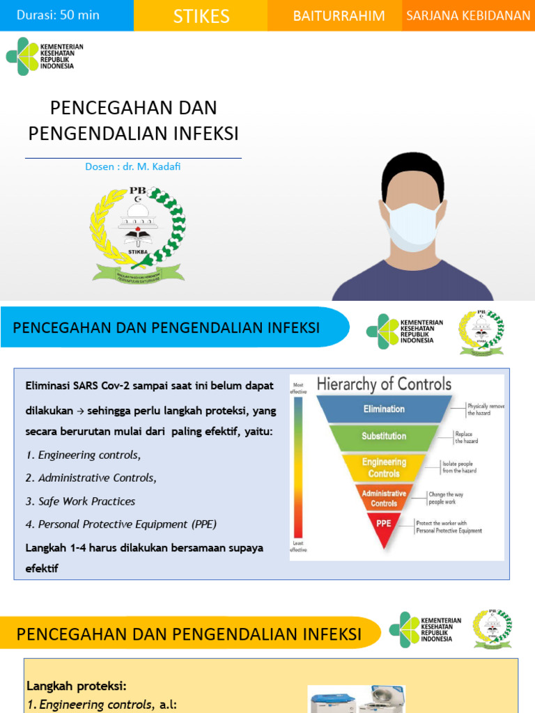 4 Praktek Pencegahan Dan Pengendalian Infeksi | PDF | Sains & Matematika