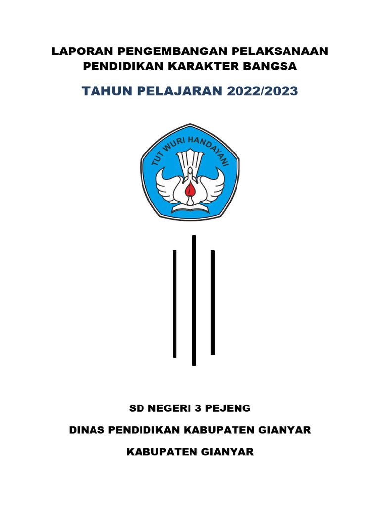 5.contoh Laporan Pelaksanaan Pendidikan Be | PDF