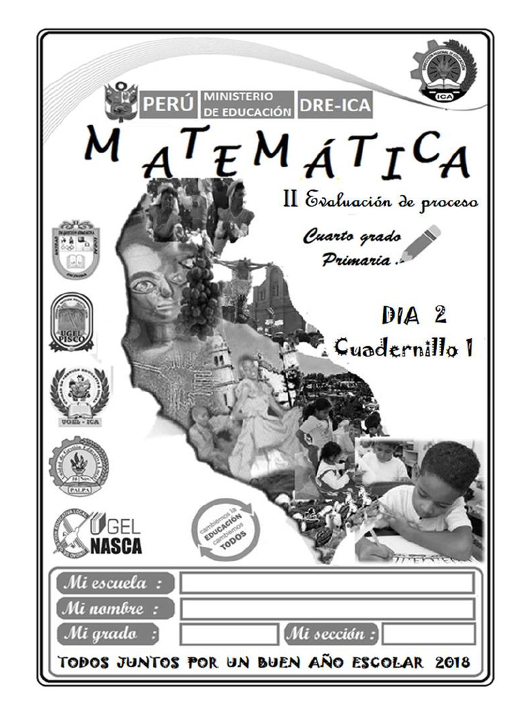 Eval. 4º Matematica Primaria | PDF
