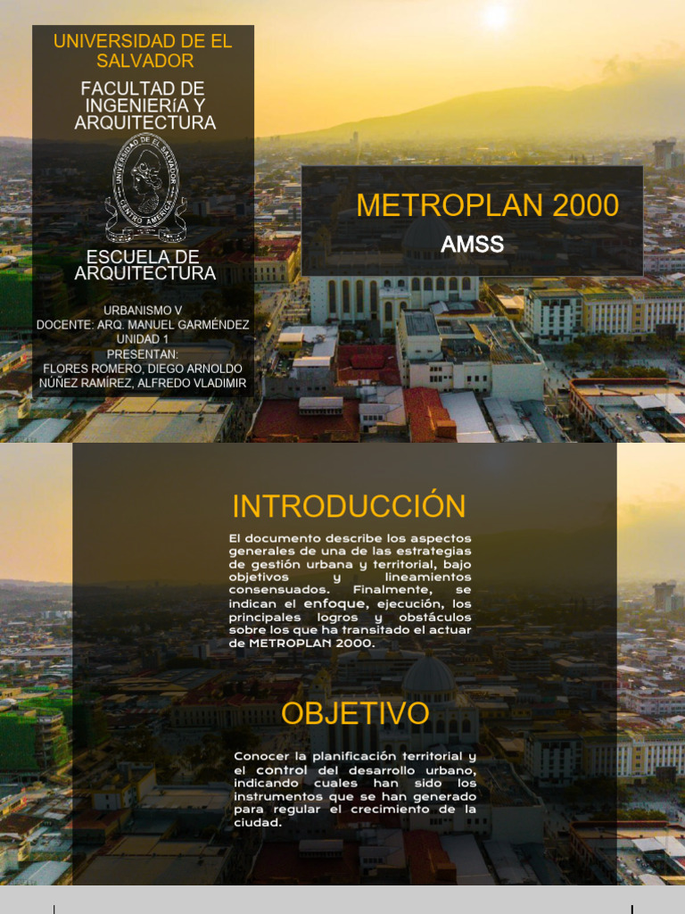 Planificación Urbana: METROPLAN 2000 | PDF | Planificación urbana