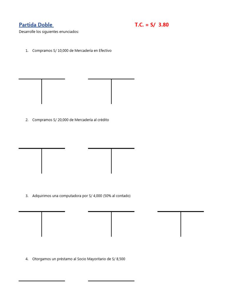 Ejercicio Practicos | PDF | Bancos | Contabilidad