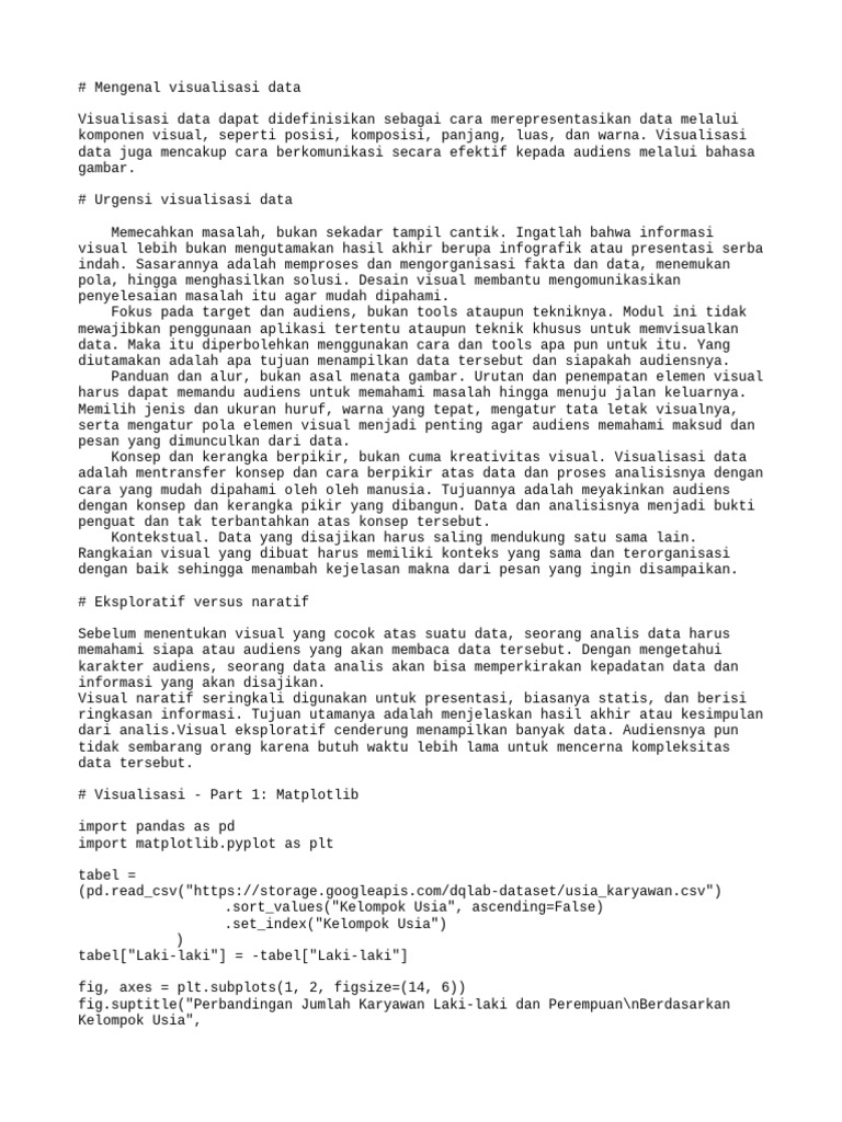 Fundamental Data Visualization With Python | PDF