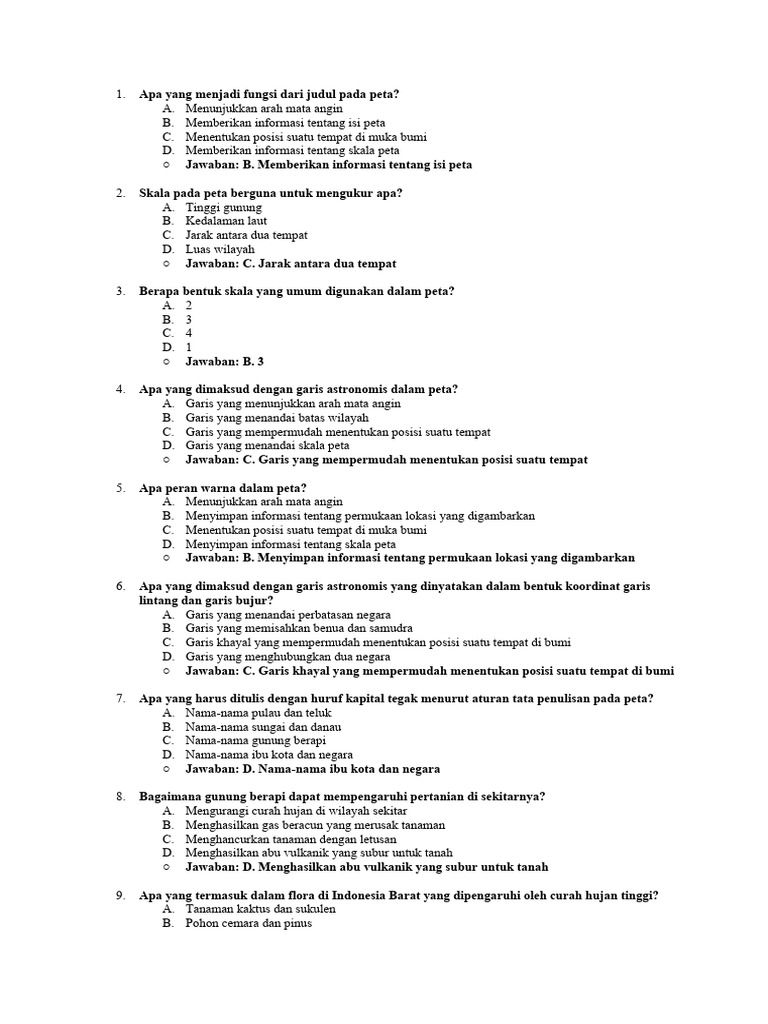 Soal Pilgan Ipas KLS 5 | PDF