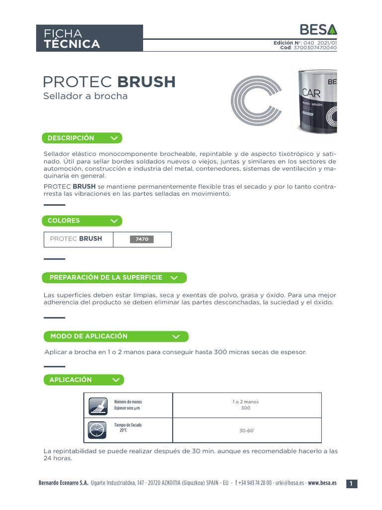 FT Protec-Brush 040 Es | PDF