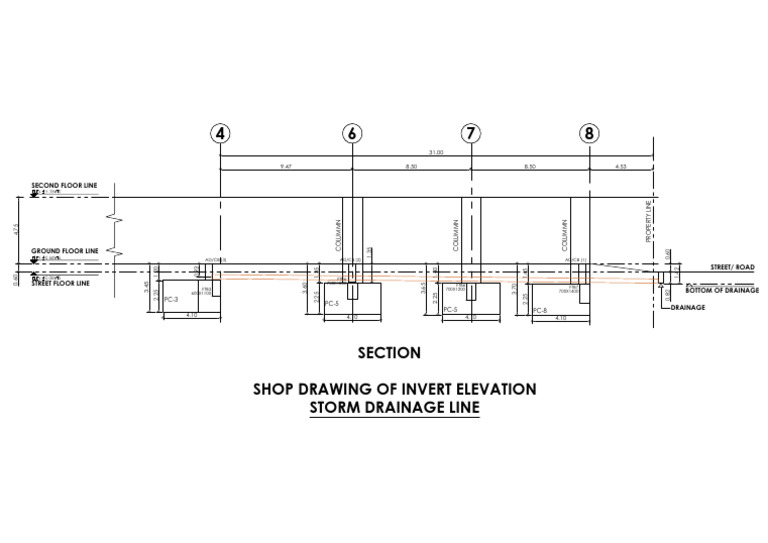 Storm Drainage Plan Section 1 | PDF
