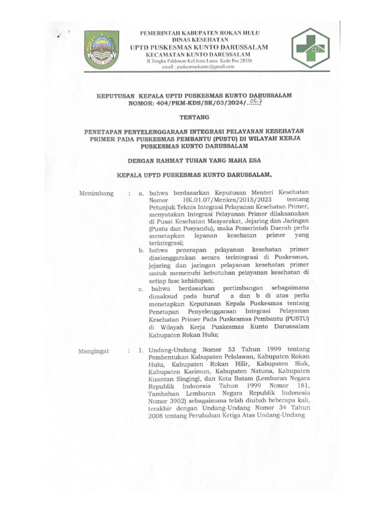 SK Kapus Pustu ILP Kunto | PDF