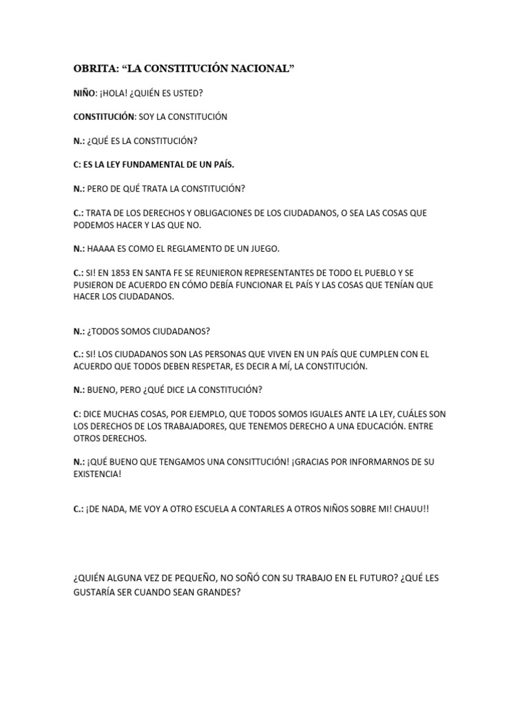 Obrita Acto 1° de Mayo | PDF | Política