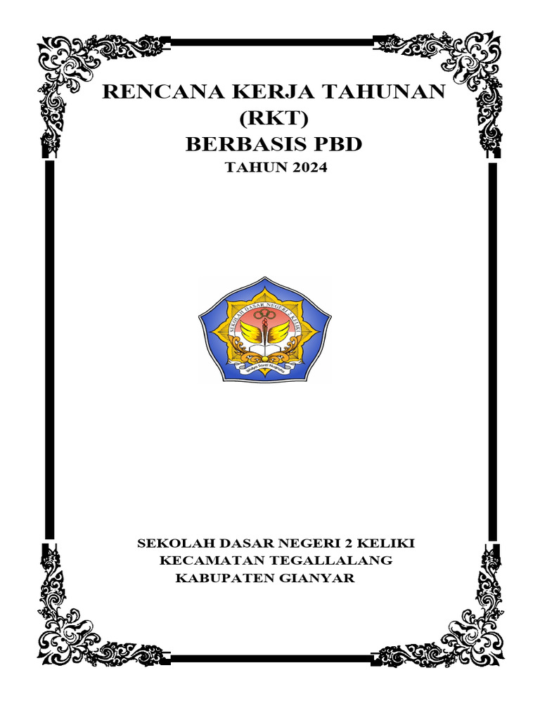 RKT SD Negeri 2 Keliki 2024 | PDF