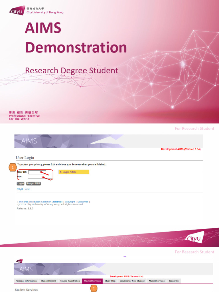 AIMS Demonstration Final | PDF | Computing