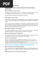 Vehicle Change Application Form (VEH 006) | PDF | Vehicle Registration ...