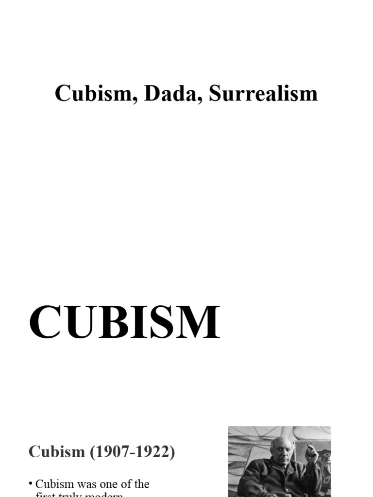 02 Cubism, Dada, Surrealism | PDF | Cubism | Surrealism