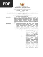 Perbup 2025 - Pedoman Penyusunan APB Desa 2026 | PDF