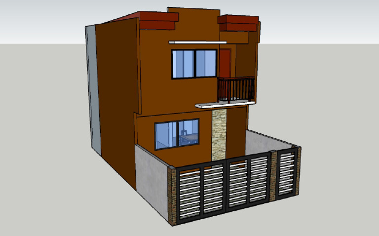 Townhouse Inner - 3D Render | PDF