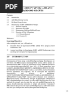 Blood Group Report Format | PDF