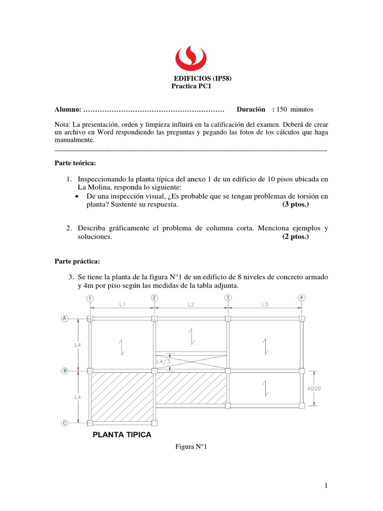 PC1 Edificios 2020-1B | PDF