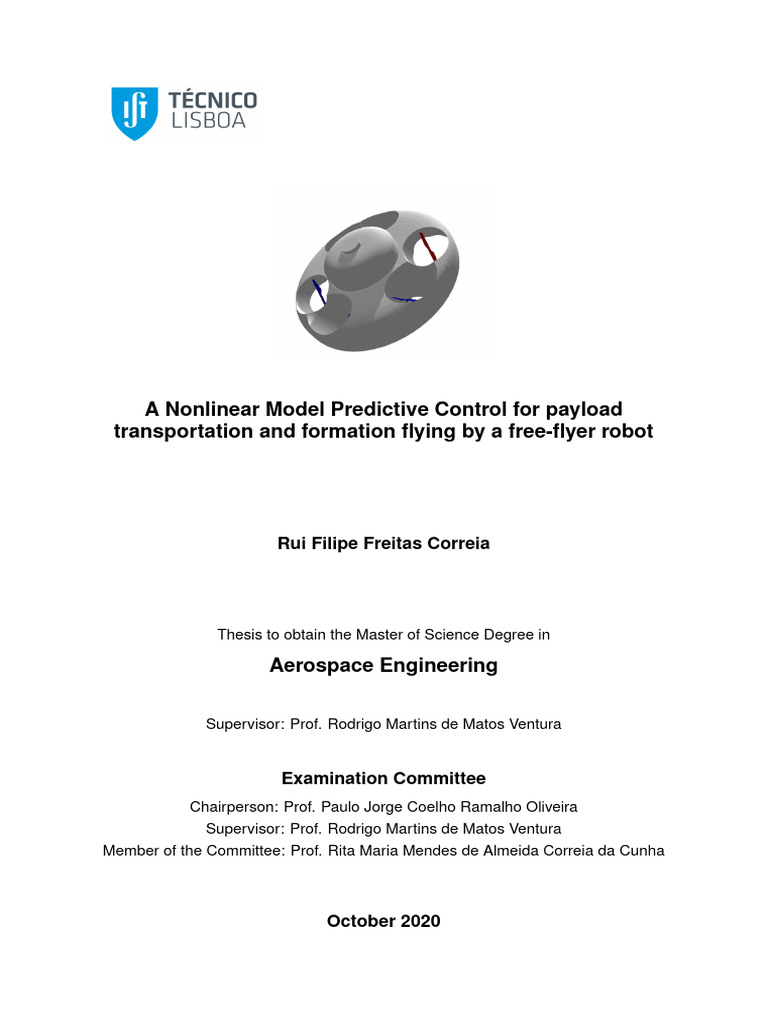 A Nonlinear Model Predictive Control For Payload Transportation and Formation Flying by A Free ...