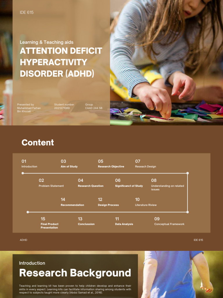 Product Research (Slide) - Compressed | PDF | Attention Deficit Hyperactivity Disorder | Impulsivity