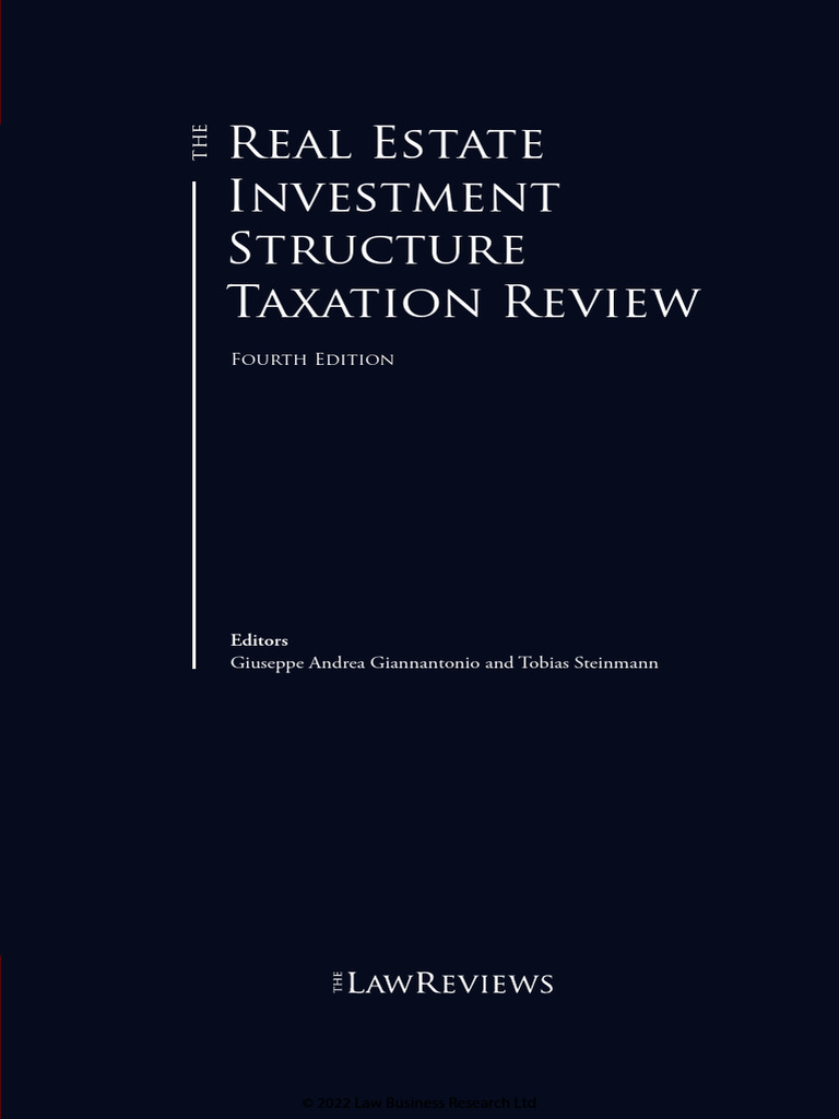 Real Estate Investment Structure Taxation Review | PDF