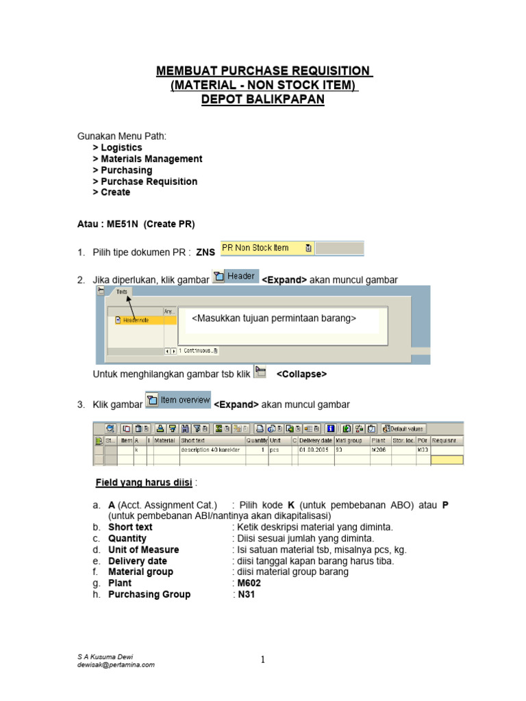 Purchase Requisition | PDF
