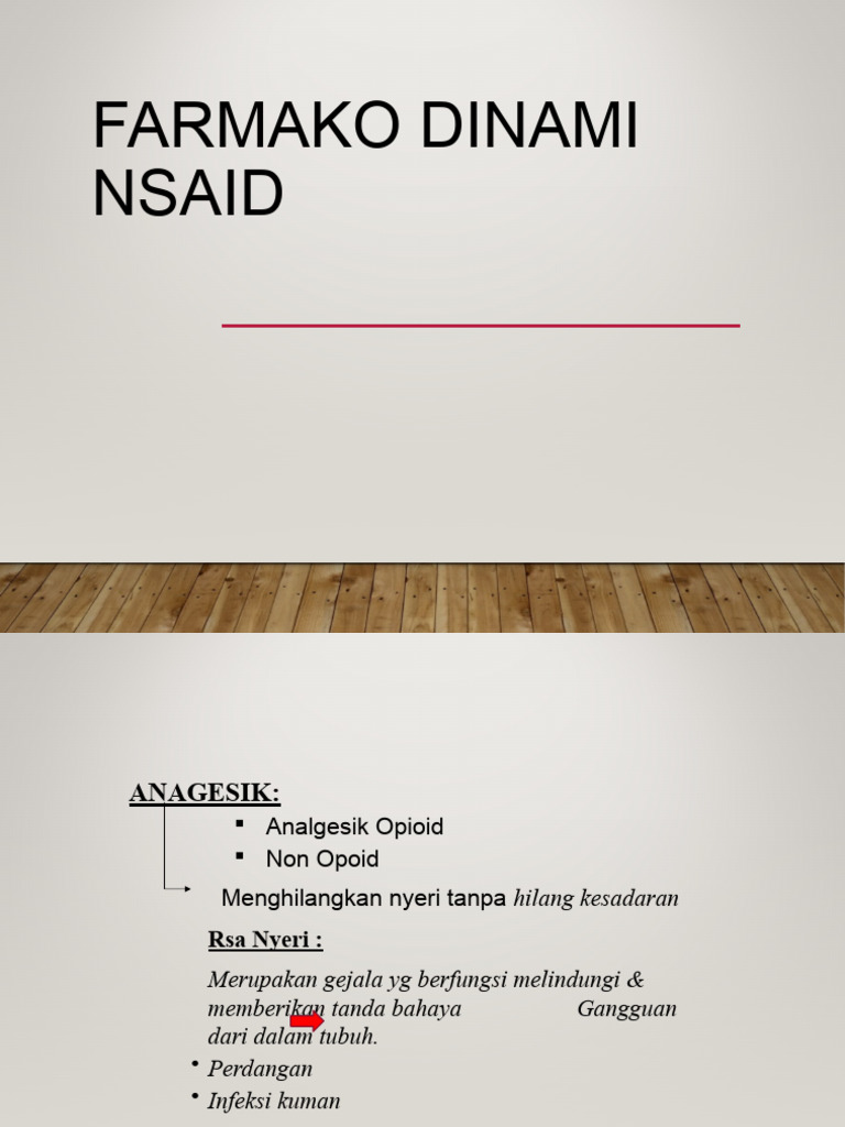 Farmakodinamik NSAID | PDF