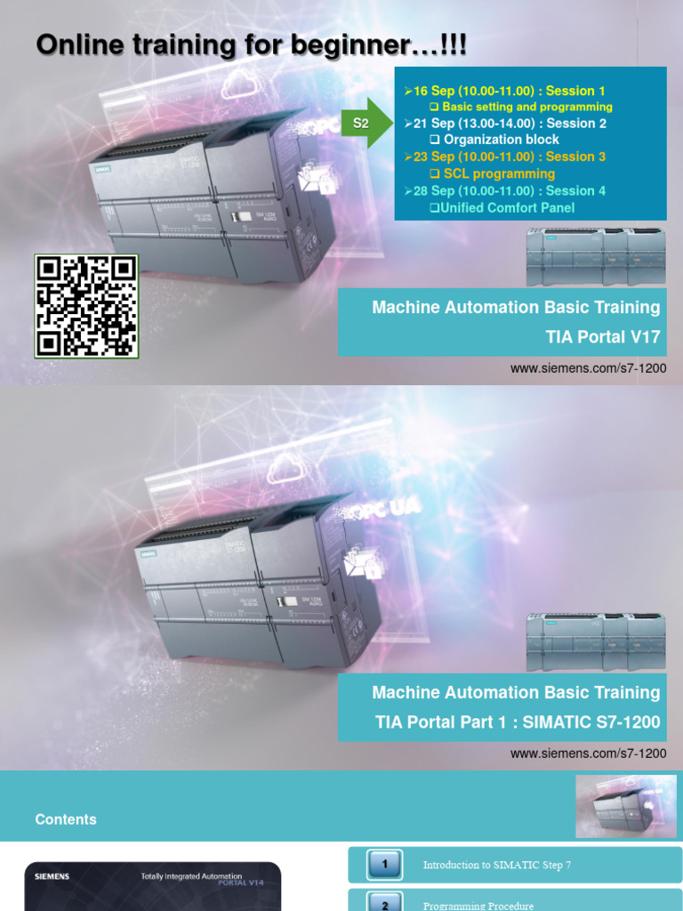 02-S2 - Basic Training TIA Portal - Part 1 S7-1200 PLC - R02 ...