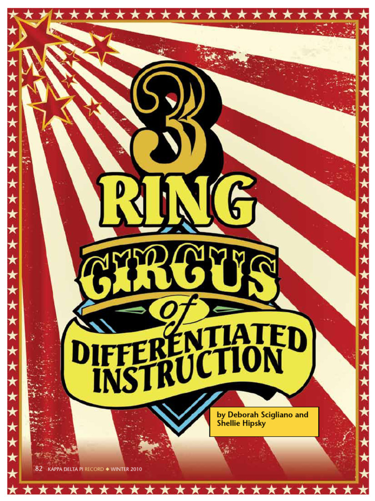 Techniques For DI | PDF | Differentiated Instruction | Learning