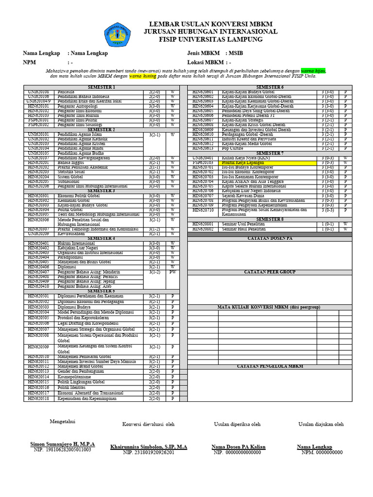 Form Konversi AKT 2022 | PDF | Ilmu Sosial