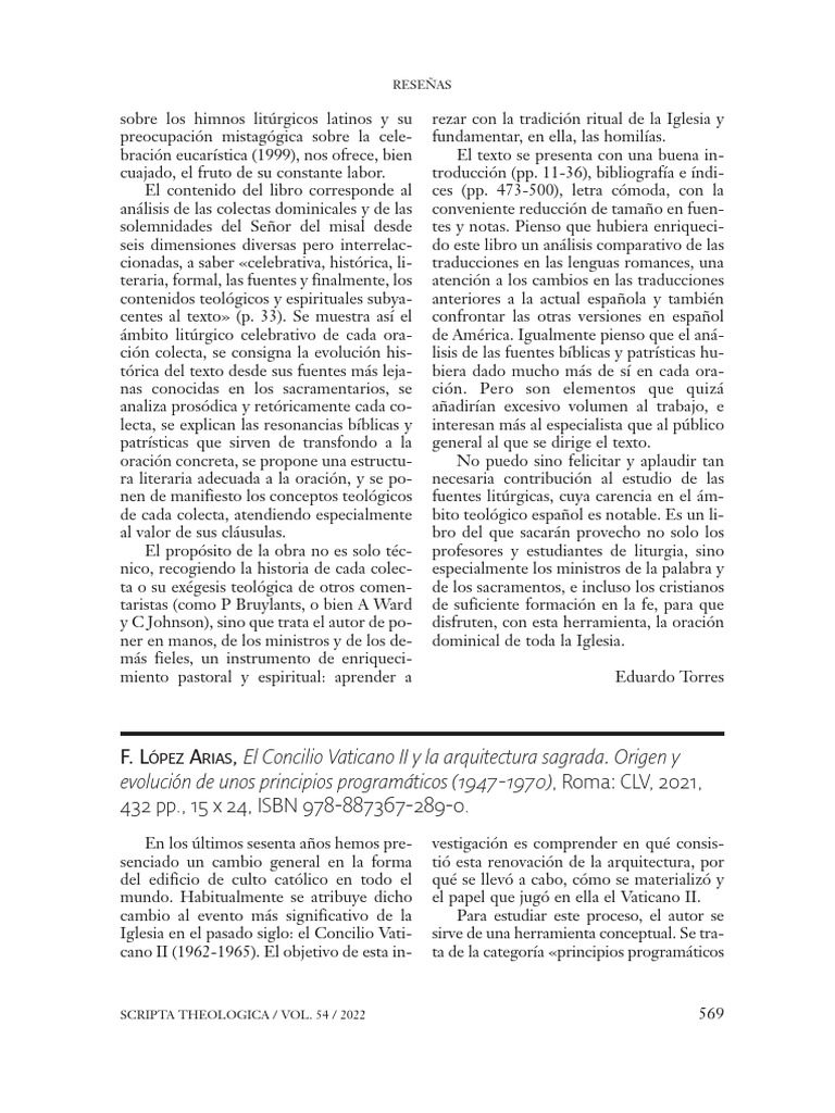 43102-Texto Del Artículo-130598-2-10-20220607 | PDF | Concilio Vaticano ...