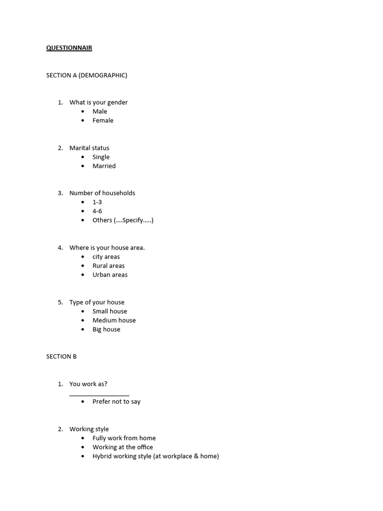 Side Table Usage and Design Survey | PDF | Language Arts & Discipline