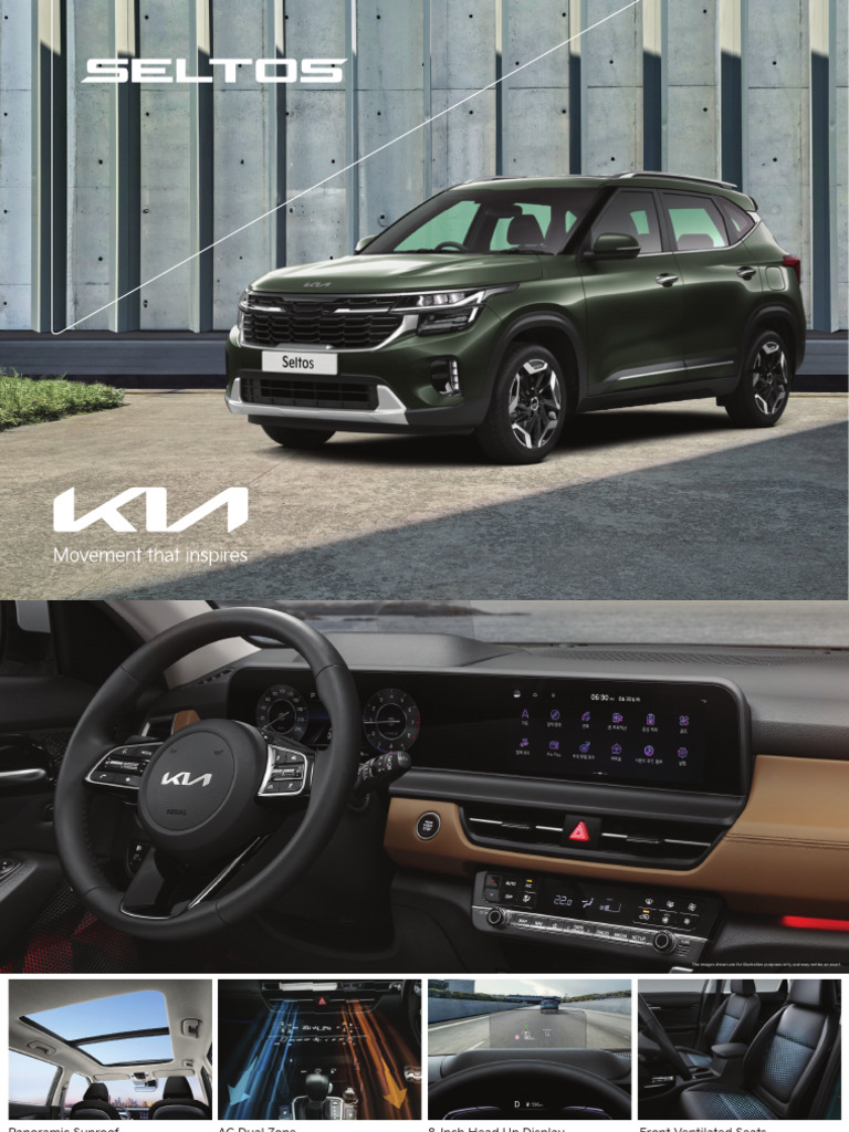 Kia Seltos (SP2i) PE Brochure-1 - 240717 - 080816 | PDF | Motor Vehicle ...