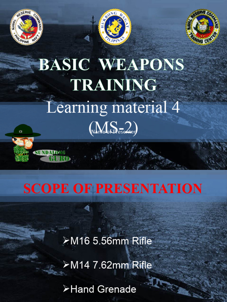 M16 and M14 Rifle Training Guide | PDF | Rifle | Fuze