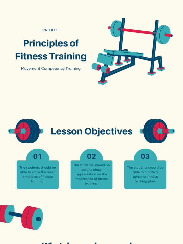 Principles of Fitness Training | PDF | Physical Fitness | Determinants ...