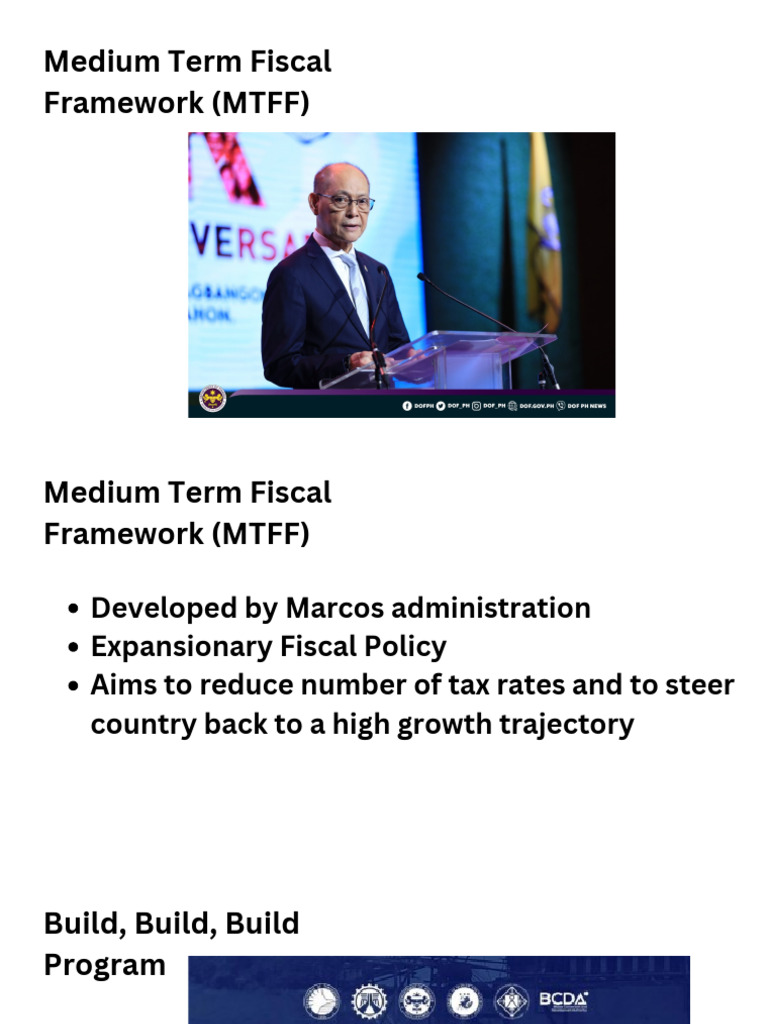 Medium Term Fiscal Framework (MTFF) | PDF | Infrastructure | Rodrigo ...