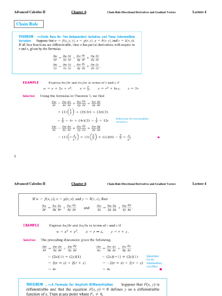 Advance Calculus 2. Ch1 2 | PDF | Teaching Methods & Materials | Computers