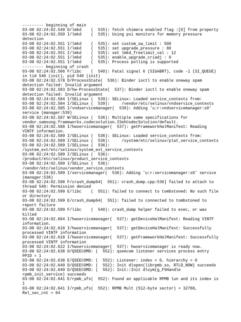 Logcat Prev CSC Log | PDF | Proprietary Software | Computer Engineering