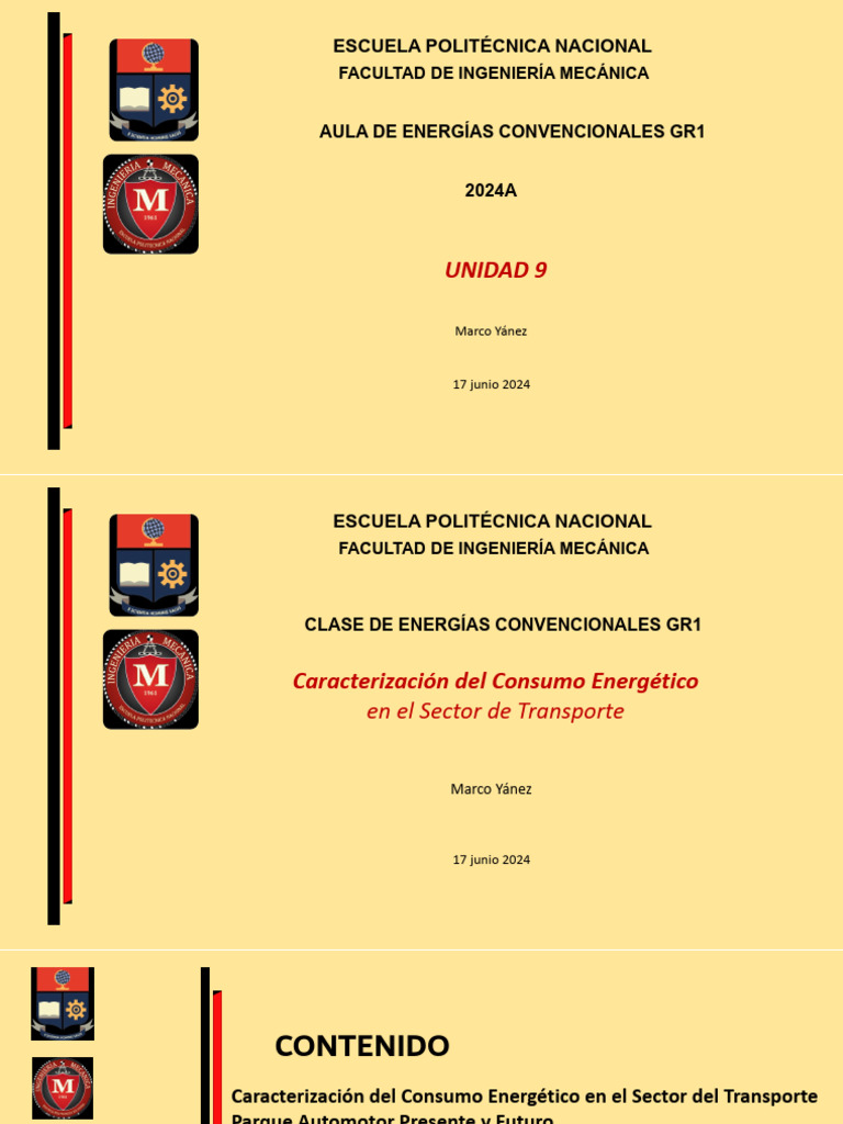 Unidad 9 - Ec GR1 - 17 Junio - 2024a | PDF | Transporte | Coche