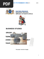 GR12 BSTD 2025 Research Project Eng | PDF | Corporate Social Responsibility